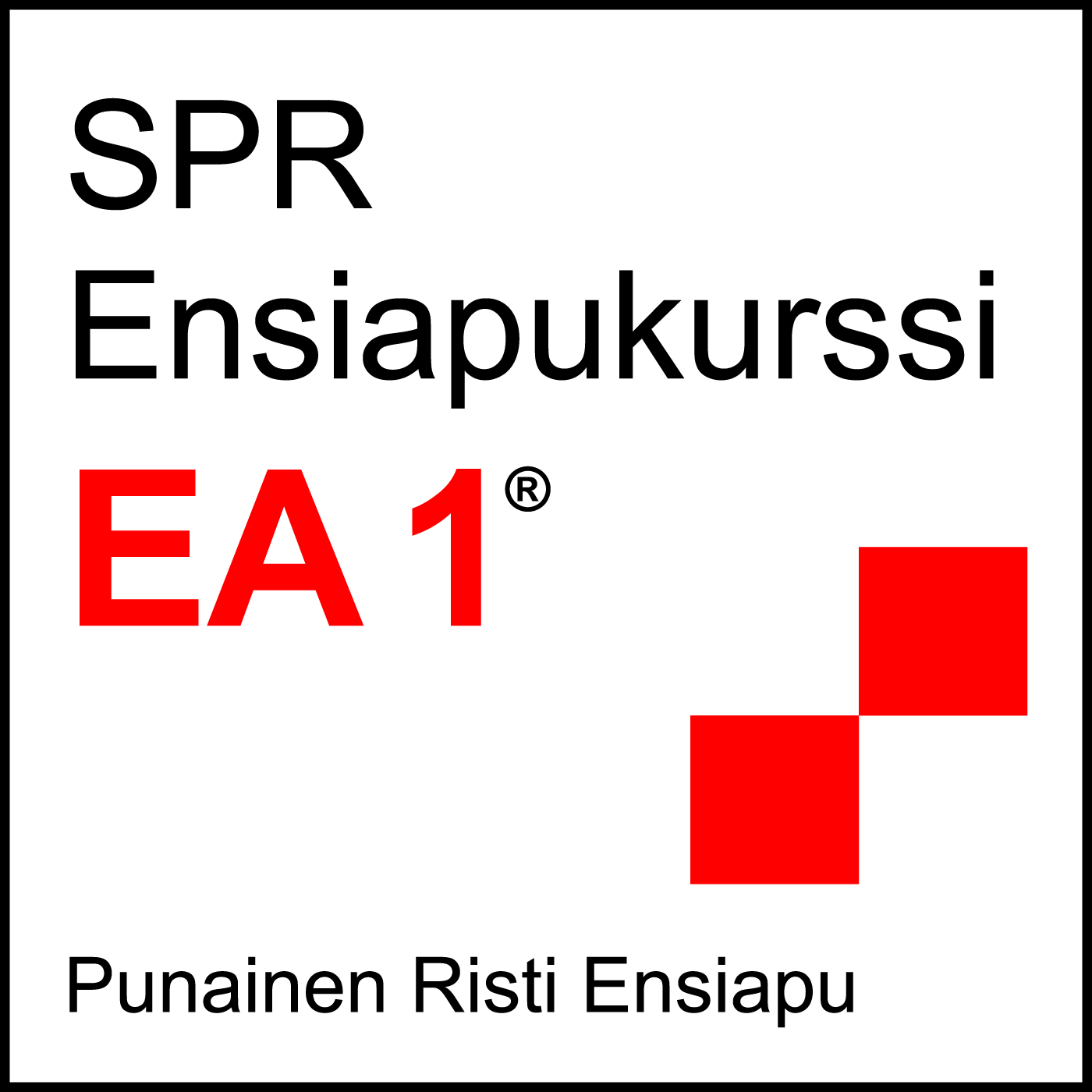 SPR Ensiapukurssi EA 1® (16 t) yhdistelmäkoulutus (verkko +lähiopetus ...